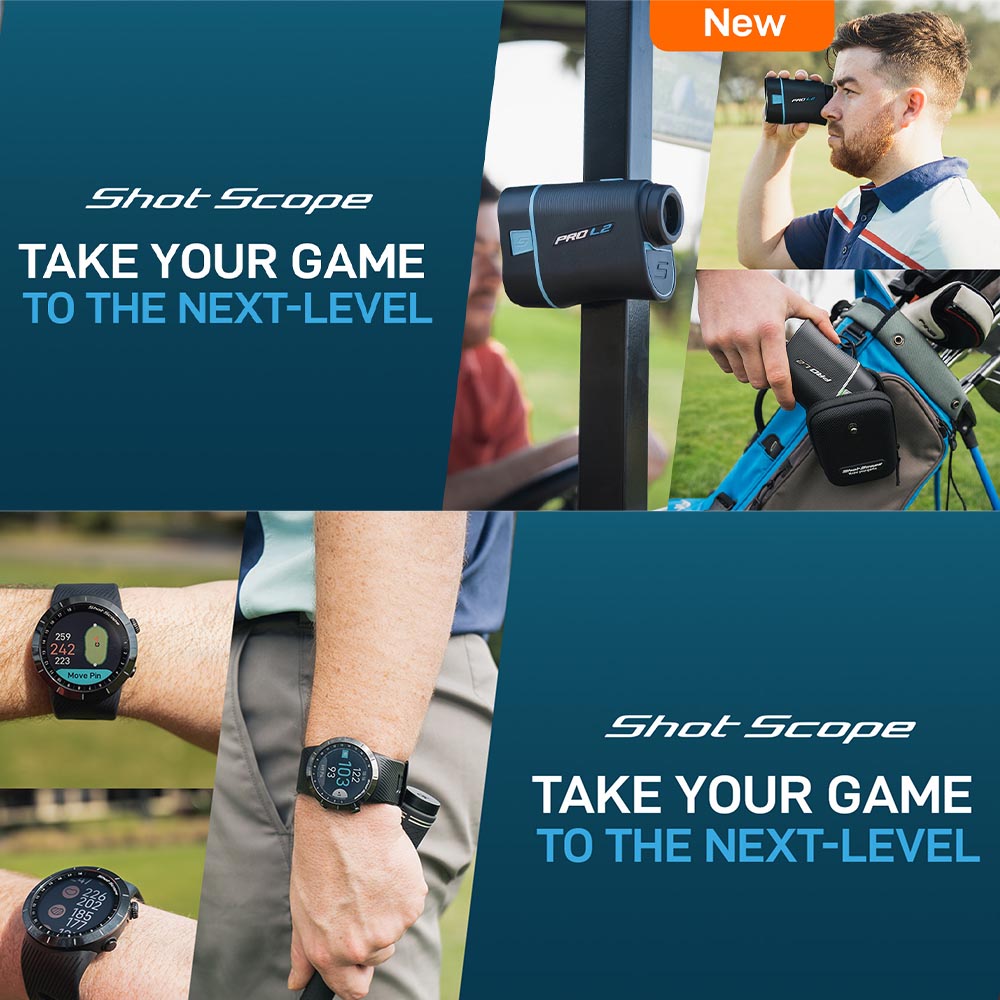 Shotscope Golf Watches & Laser Rangefinders | Major Golf Direct