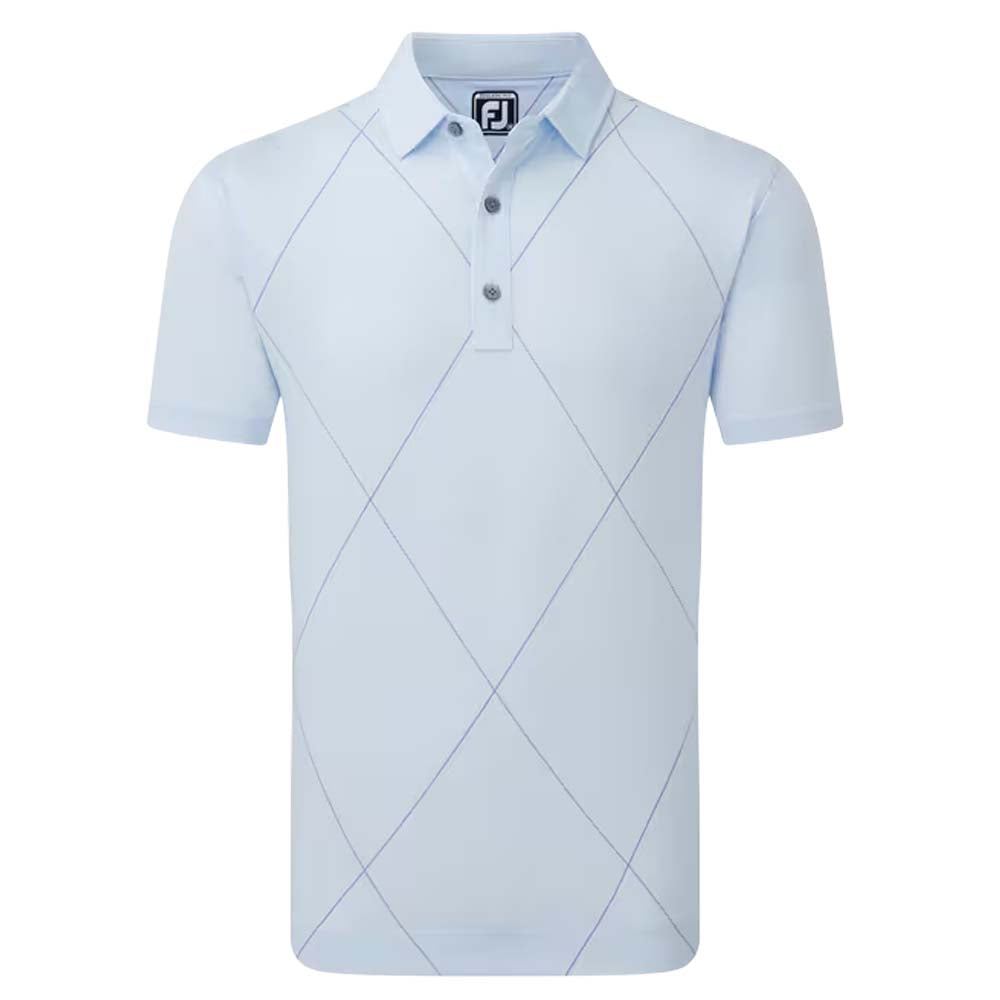 FootJoy Raker Print Mist Pique Golf Polo Shirt 81605 – Major Golf Direct