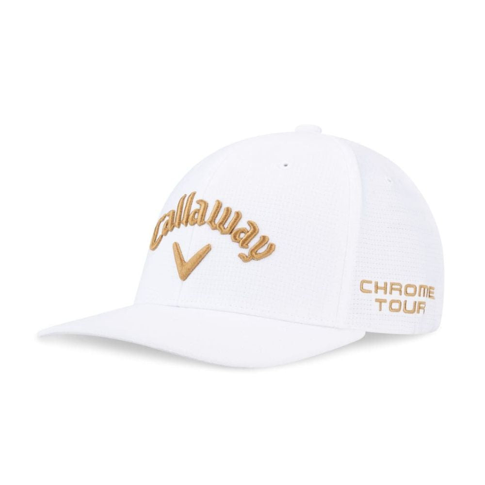 Callaway Elyte Tour Authentic Performance Pro Golf Cap 2025 - White ...