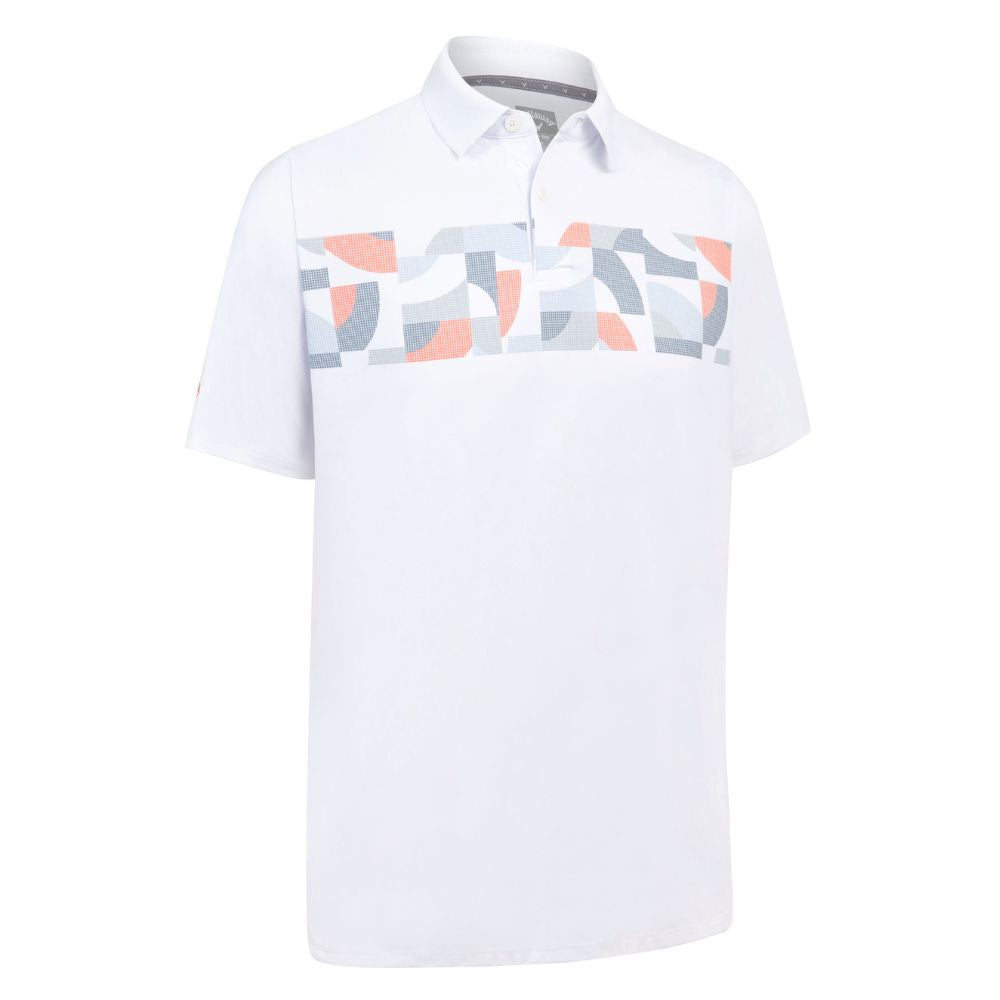 Callaway Optical 'C' Mens Golf Polo Shirt 2025 - Bright White – Major ...