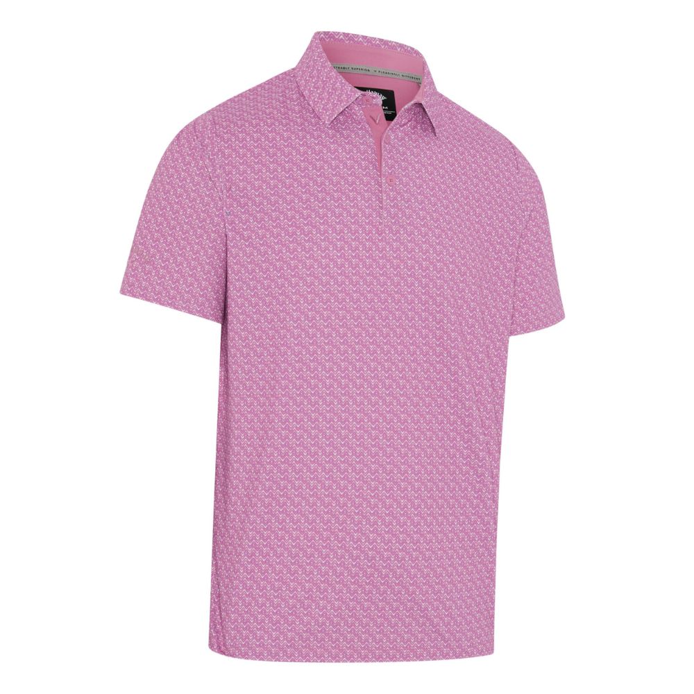Callaway Timeless Chev Golf Polo 2026 - CGKSG068-658 – Major Golf Direct