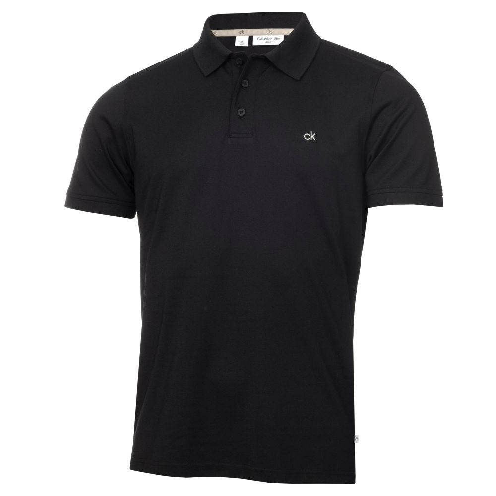 Calvin Klein Planet Polo Golf Polo 2026 - C9579 - Black – Major Golf Direct
