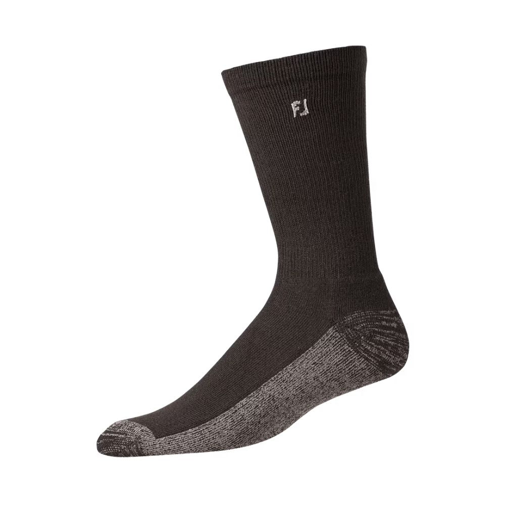 FootJoy ProDry Crew Socks Single 17026 - Charcoal – Major Golf Direct