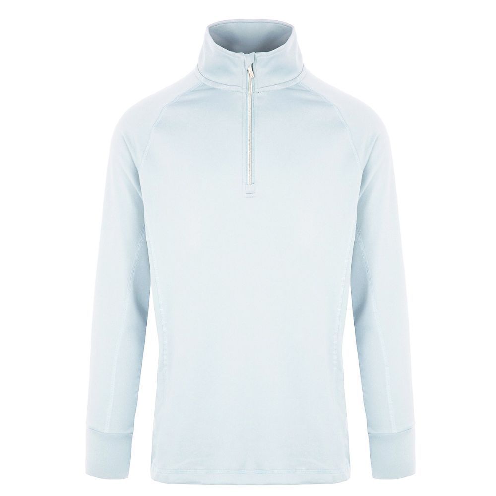 ProQuip Pro-Tech Comfort Stretch 1/4 Zip Midlayer Pullover Top - White ...