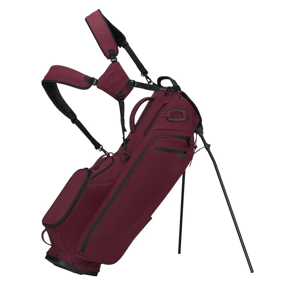 TaylorMade Signature M4 Stand 4 Way Top Golf Bag 2026 - Burgundy ...