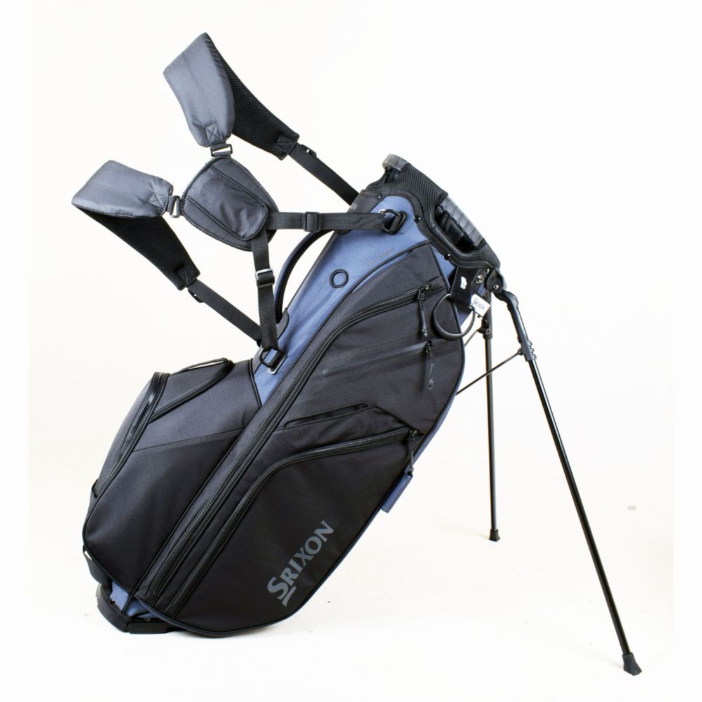 Srixon SRX Premium Golf Stand Bag 2025 - Black / Slate – Major Golf Direct
