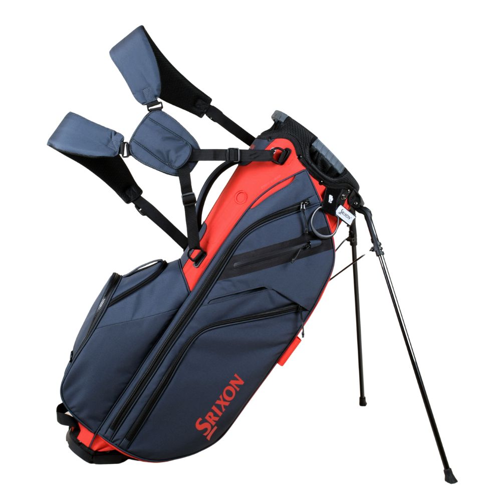 Srixon SRX Premium Golf Stand Bag 2025 - Slate / Red – Major Golf Direct