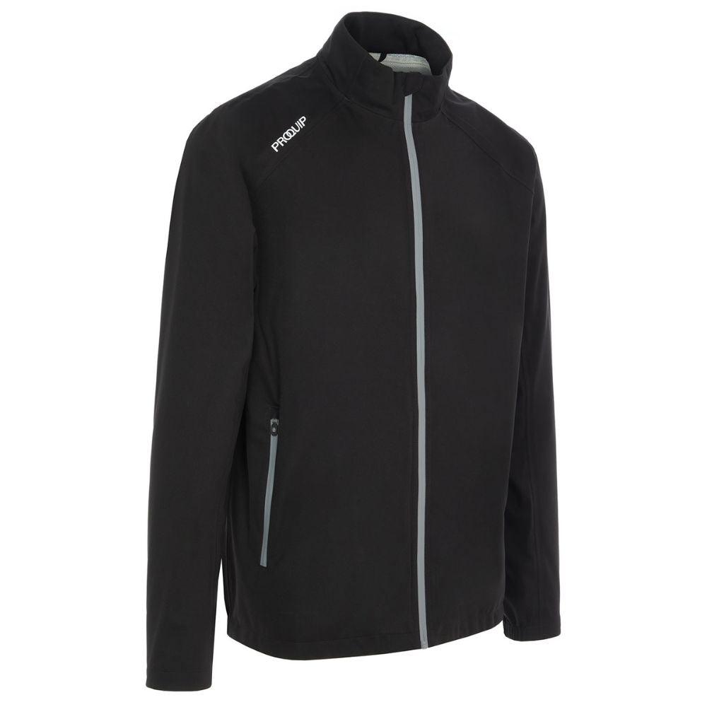 ProQuip Propac Lite Packable Waterproof Golf Jacket - Black – Major ...
