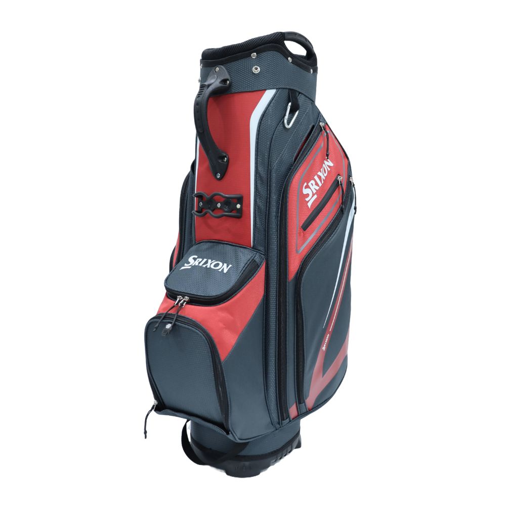 Srixon Golf Friday Cart Bag 2026 - Charcoal / Red – Major Golf Direct