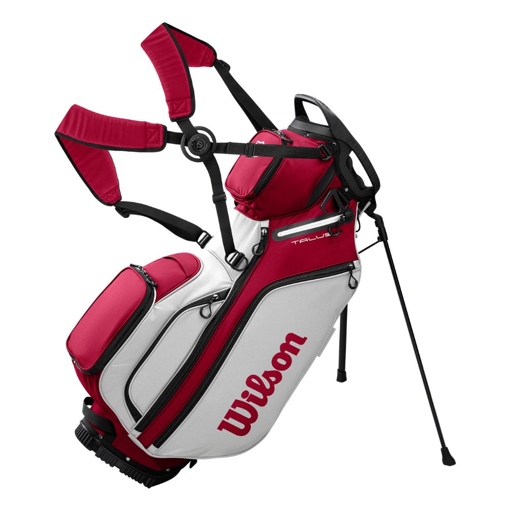 Wilson Golf Talus Hybrid Stand Bag 2025 - Staff Red – Major Golf Direct