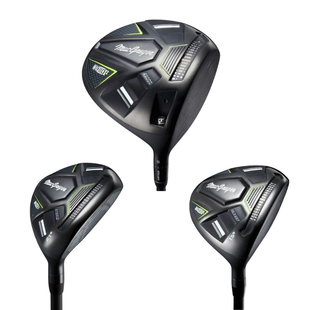 MacGregor Golf MACTEC X2 Driver, Fairway Wood & Hybrid (3 Clubs ...