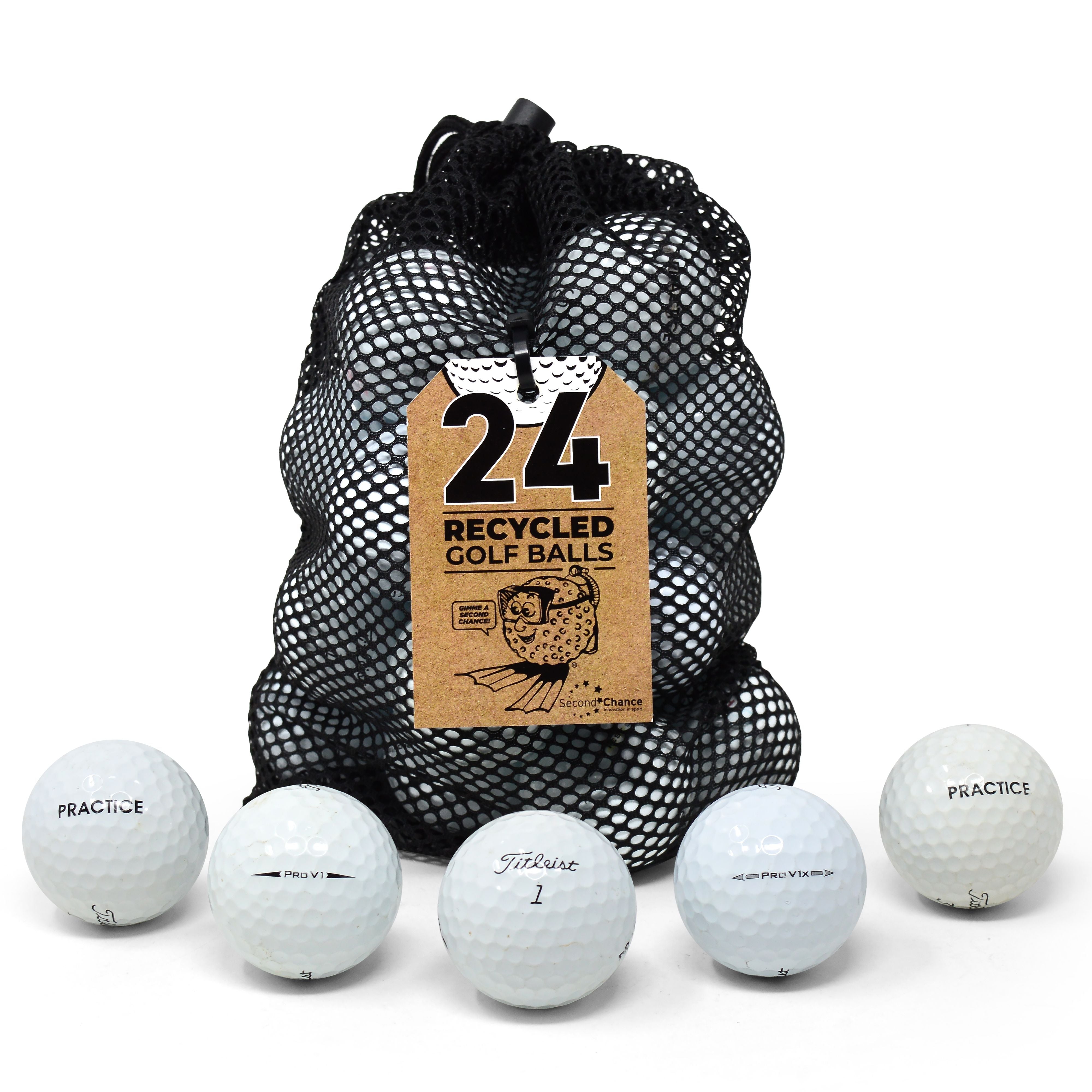 Titleist Pro V1 Grade A X-Out / Practice Golf Balls - 24 Pack – Major ...