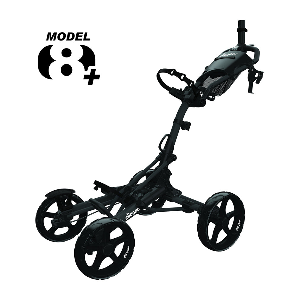Clicgear 8.0+ 4 Wheeled Push Golf Trolley – Major Golf Direct